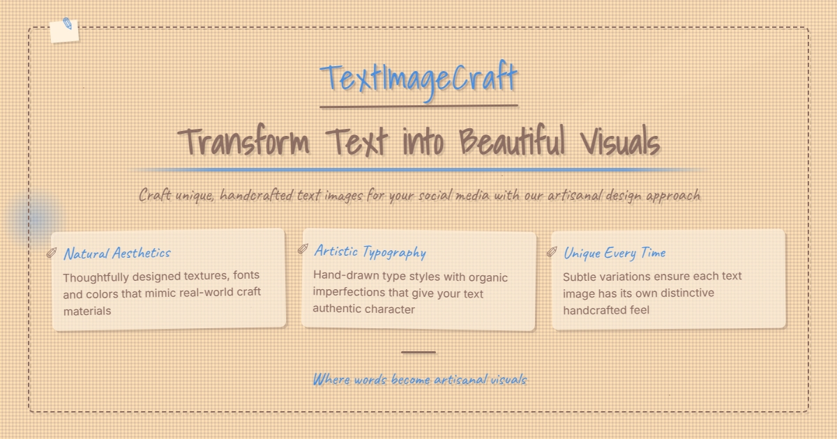 TextImageCraft - AI-Powered Versatile Tools | Smart Creative Assistant